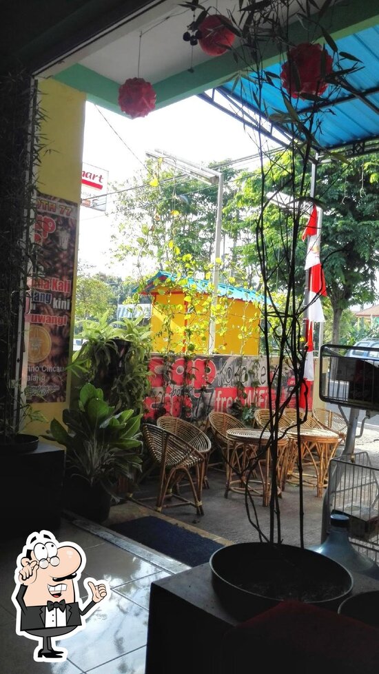 Menu at Capcin & Meneer Deles cafe, Banyuwangi