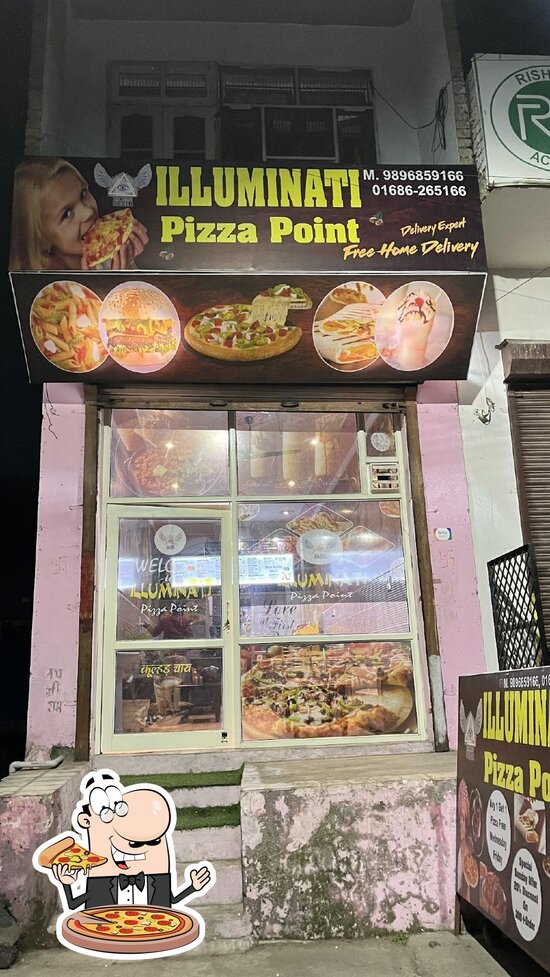 Menu at Illuminati Pizza Point, Safidon