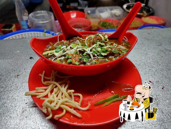Menu at Baba Chinese Center, Surat