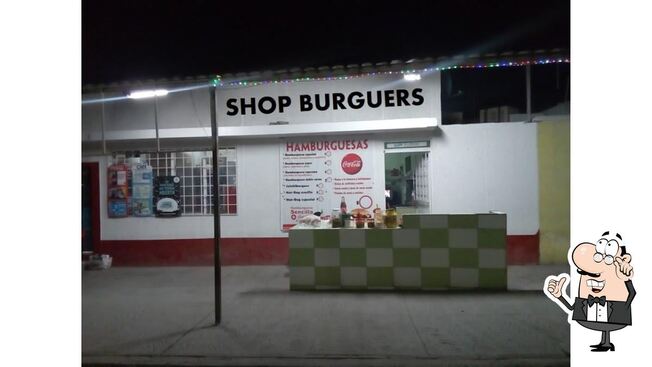 Menu at SHOP BURGER restaurant, Torreón