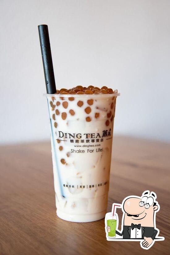 Menu at Ding Tea cafe, La Mirada