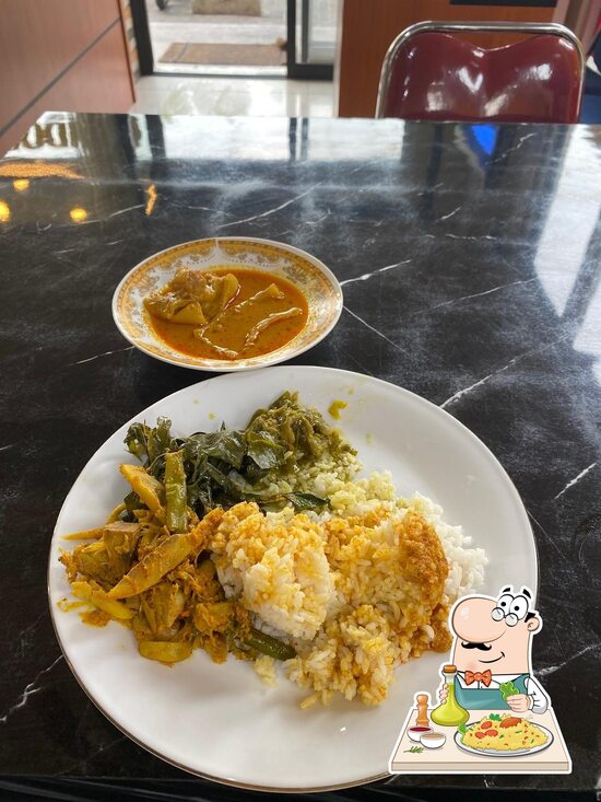 Menu at RM Padang Gandoriah Raya restaurant, Tangerang