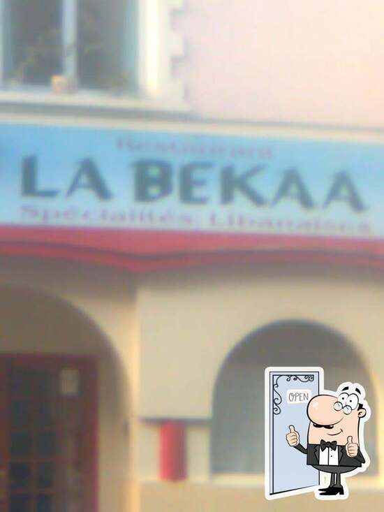 Menu au La Bekaa restaurant, Angers