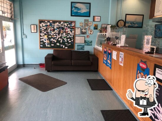 Menu at Clouston Park Fisheries Fish & Chips restaurant, Upper Hutt