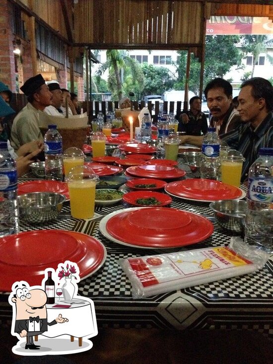 Menu at Pondok Lesehan Raja Rasa restaurant, Air Jamban