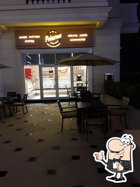 Menu at The Primrose Coffee shop (cakes) cafe, UAE