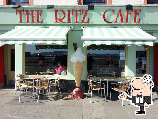 Menu at The Ritz Cafe, Millport