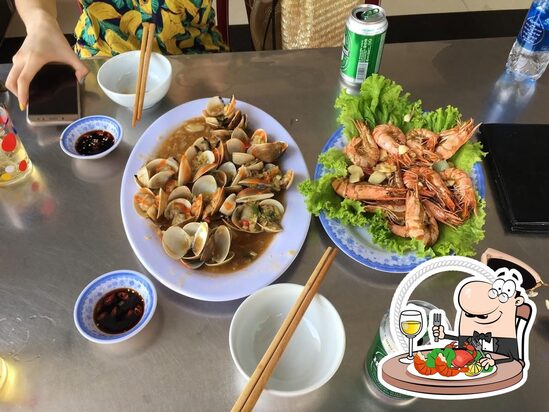 Menu at Quán ăn Hồng Châu restaurant, Da Nang