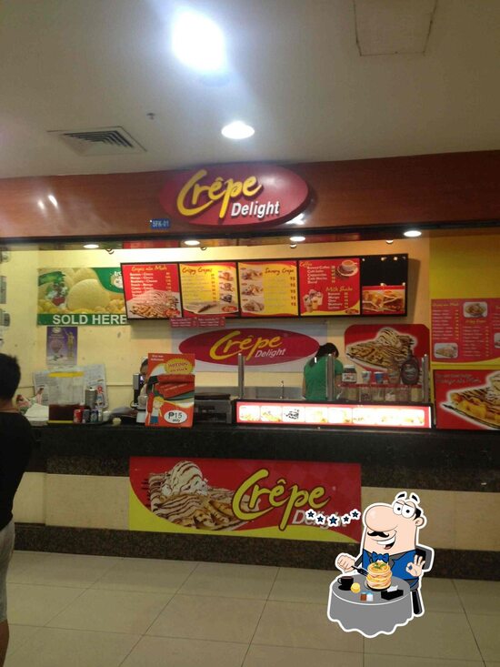 Menu at Crepe Delight desserts, Manila
