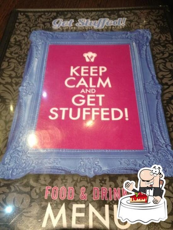 Menu at Get Stuffed cafe, Coventry