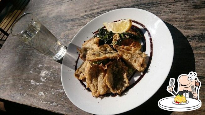 Menu at Panella cafe, London