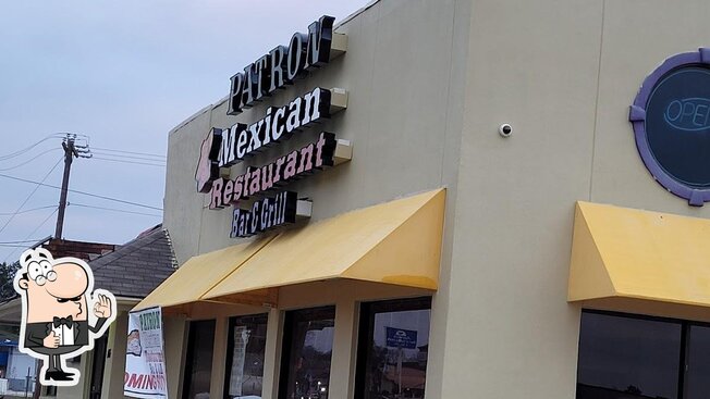 Menu at Patron restaurant, Alvin