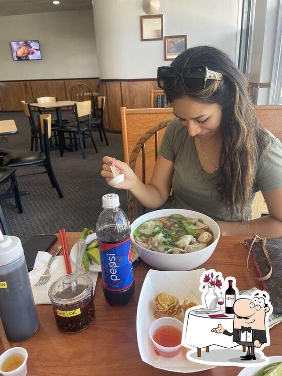 Menu at Pho Noodle restaurant, Sylvania, W Sylvania Ave