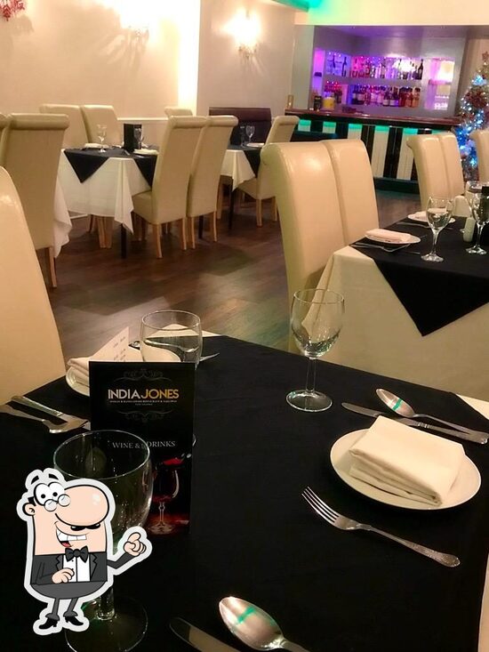 Menu at India Jones restaurant, Burntwood