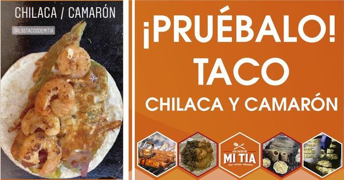 Menu at Los Tacos de mi Tía restaurant, Torreón