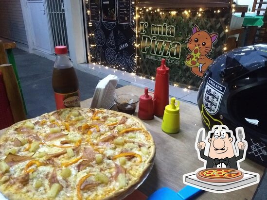 Menu at Papi Pizza restaurant, Xalapa