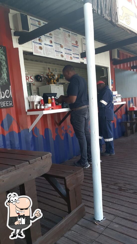 Menu at Gooners Cafe, Germiston