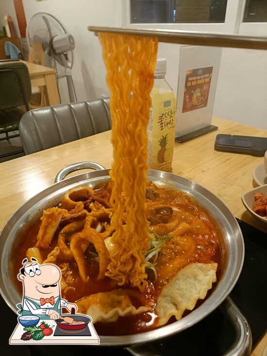 Menu at Young Young Tokbokki restaurant, Ho Chi Minh City, 19M Vũ Huy Tấn