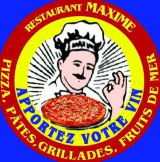 Menu at Maxime pizzeria, Drummondville