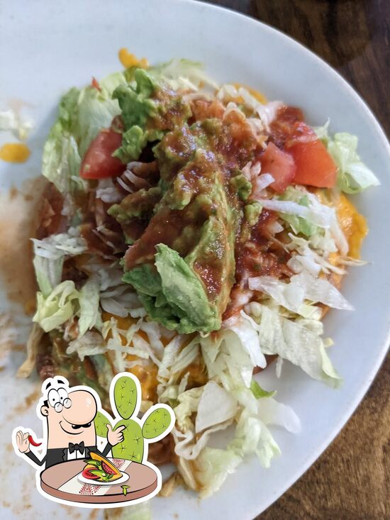 Menu at Monterrey Cafe, Port Lavaca