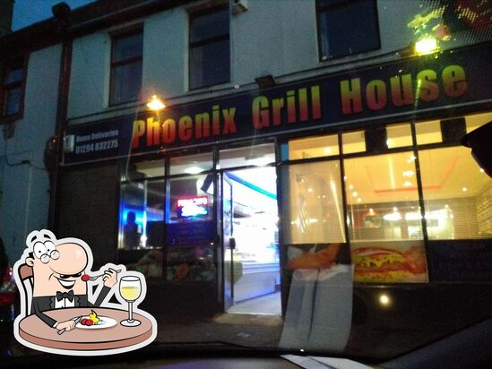 Menu at Phoenix Grill House fast food, Dalry