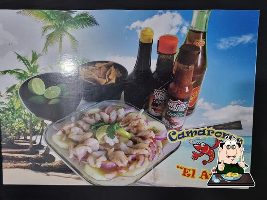 Menu at Mariscos "El Apá" aguachiles restaurant, Chihuahua