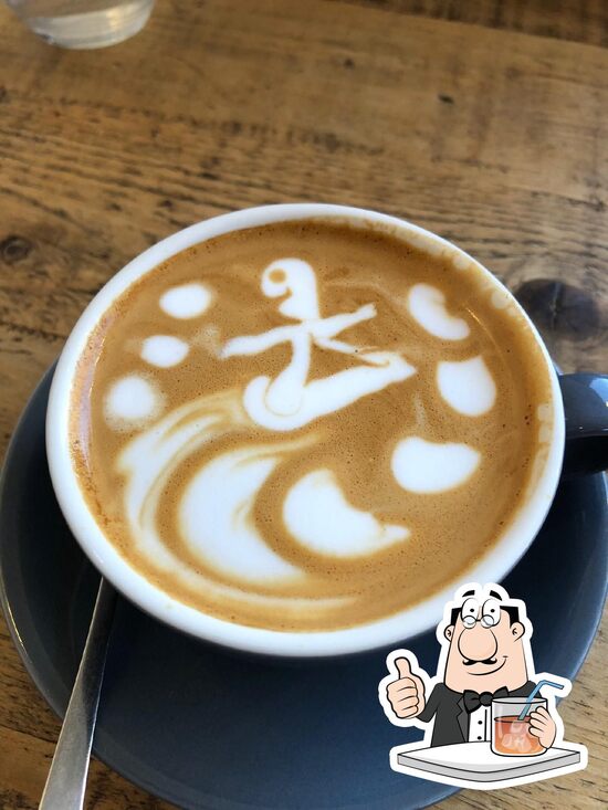 Menu at DropShot Coffee cafe, London