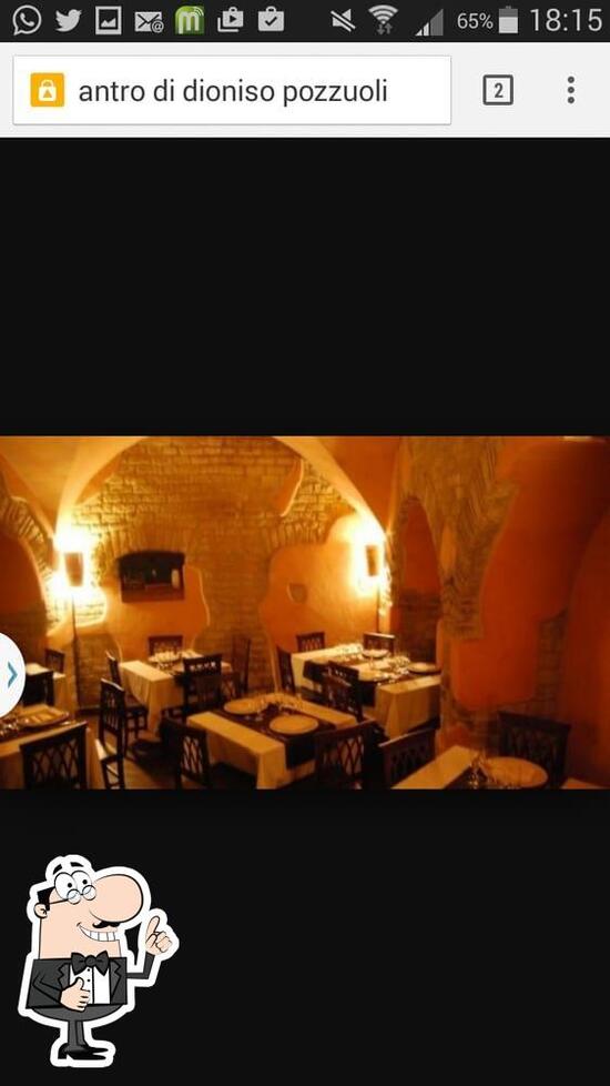Menu da Antro di Dioniso ristorante, Pozzuoli