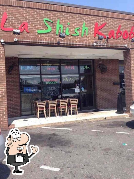 Menu at La Shish Kabob restaurant, Charlotte