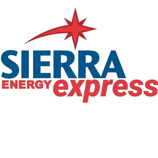 Menu at Sierra Energy Express, Roseville