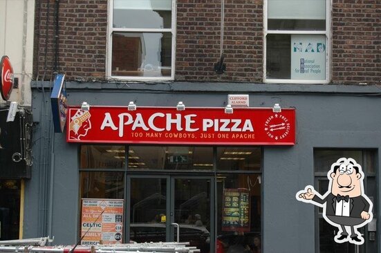 Menu at Apache Pizza Limerick pizzeria, Limerick, 4 Henry St