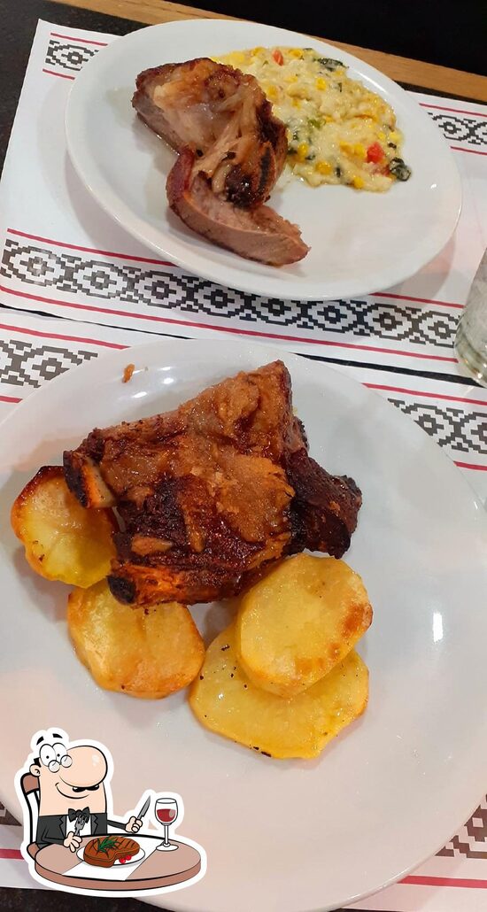 Menu at Los Troncos restaurant, Luján de Cuyo