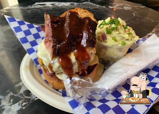 Menu at Pit And Bull Craft Barbecue, Whittier