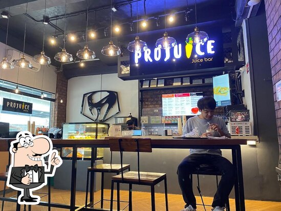 Menu at Projuice Juice Bar, Manila