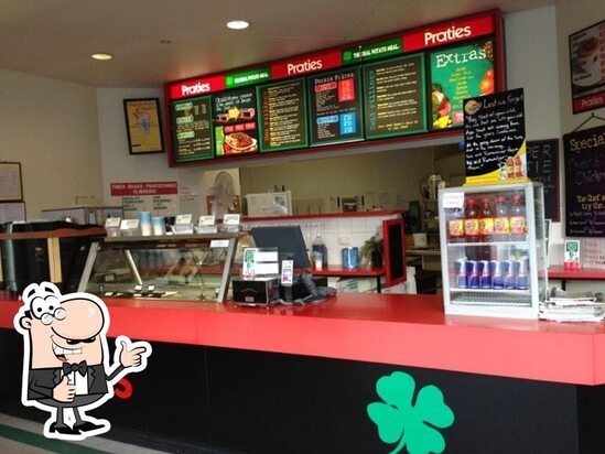 Menu at Praties fast food, Kings Meadows