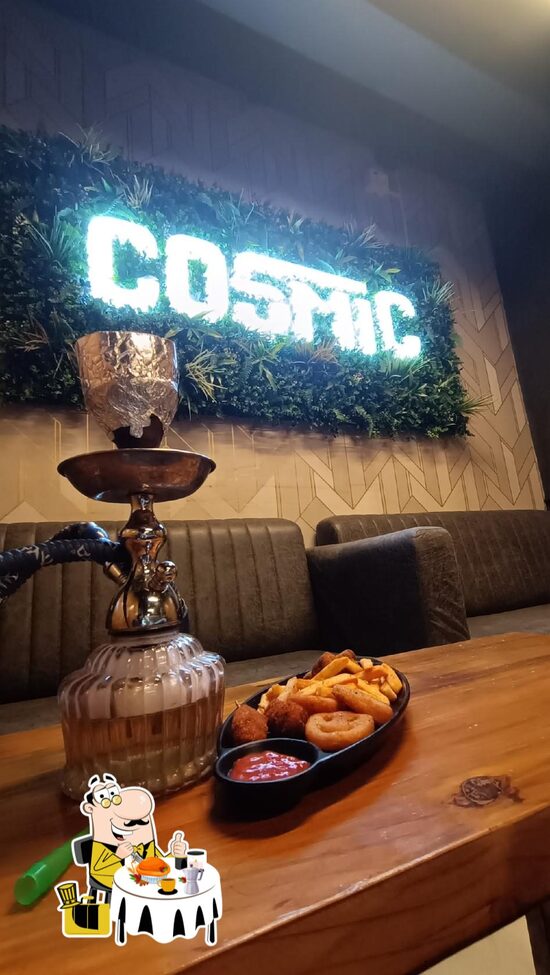 Menu at COSMIC Cafe, Mysuru