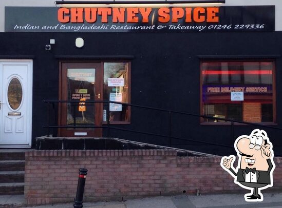 Menu at Chutney Spice restaurant, Chesterfield