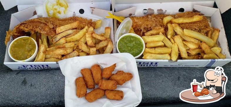 Menu at Sue Downs Fish & Chips restaurant, Hull