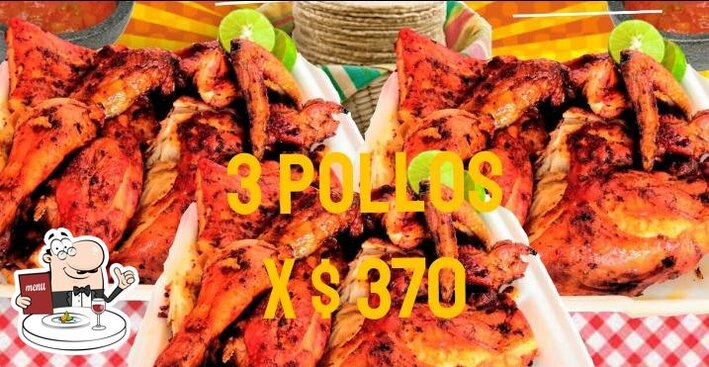 Menu at El Rey del Pollo 1602 restaurant, Monterrey