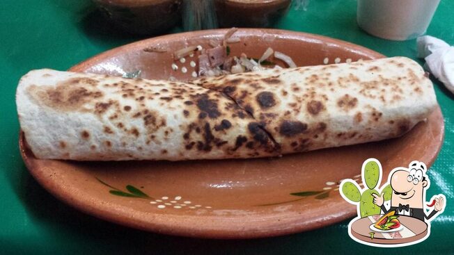 Menu at La Penca restaurant, Veracruz