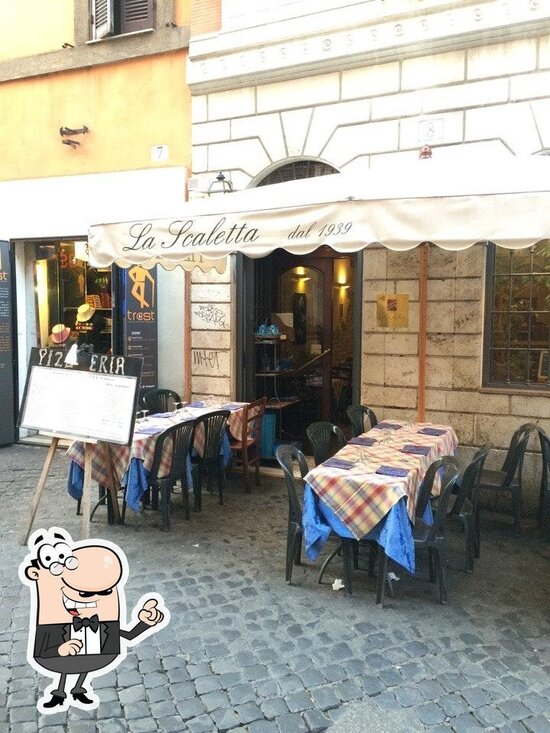 Restaurante La Scaletta, Roma, Via della Scala - Carta del restaurante ...