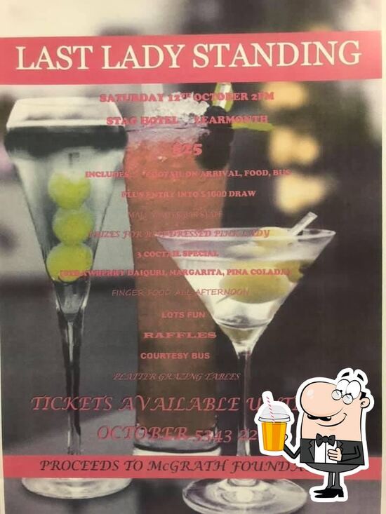 Menu at The Stag Hotel Learmonth pub & bar, Learmonth