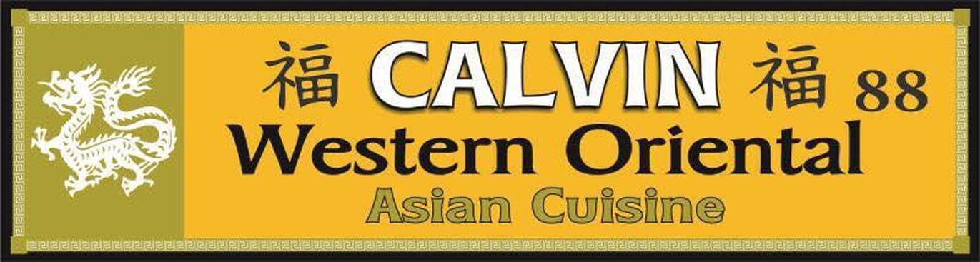 Menu at Tura beach Chinese restaurant Calvin western Oriental, Tura Beach
