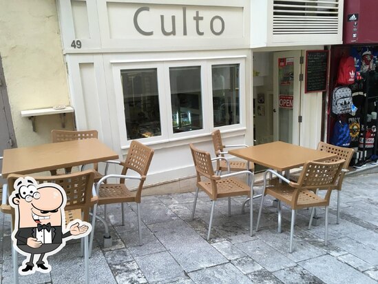 Menu at Culto cafe, Valletta