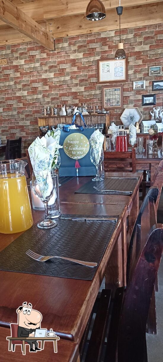 Menu at Die Kantien, Orania