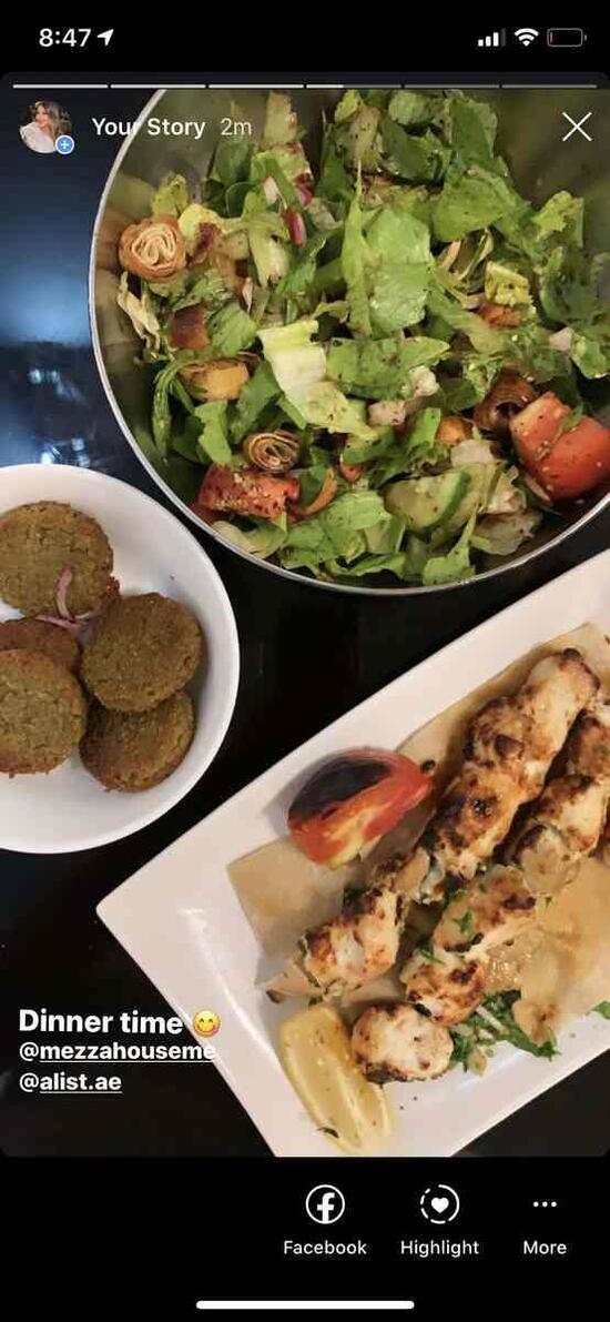 Menu at Mezza House Cafe-Lounge, Dubai, Yansoon 9