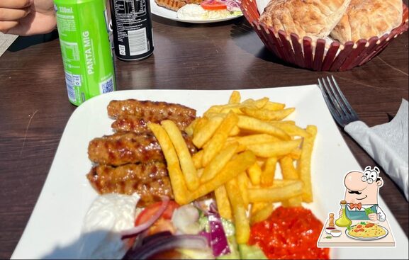 Menu at Balkan Grill - Burek & Cevapi restaurant, Halmstad