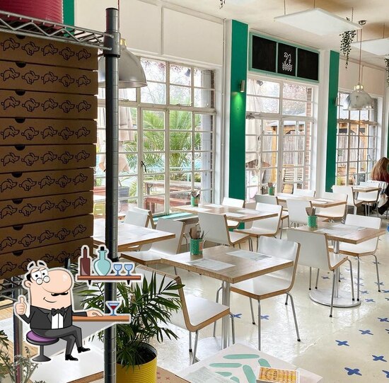 Menu at The Lido Cafe (Now 400 Rabbits), London, the lido cafe