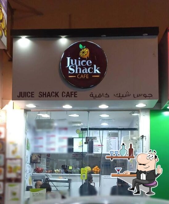 Menu at Juice Shack Cafe, Dubai
