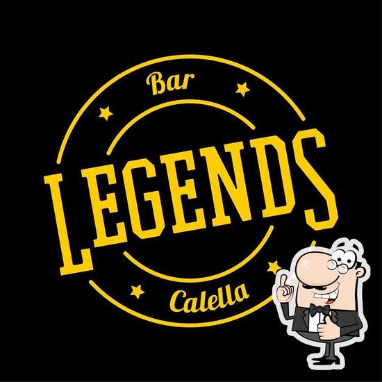 Menu at Legends pub & bar, Calella